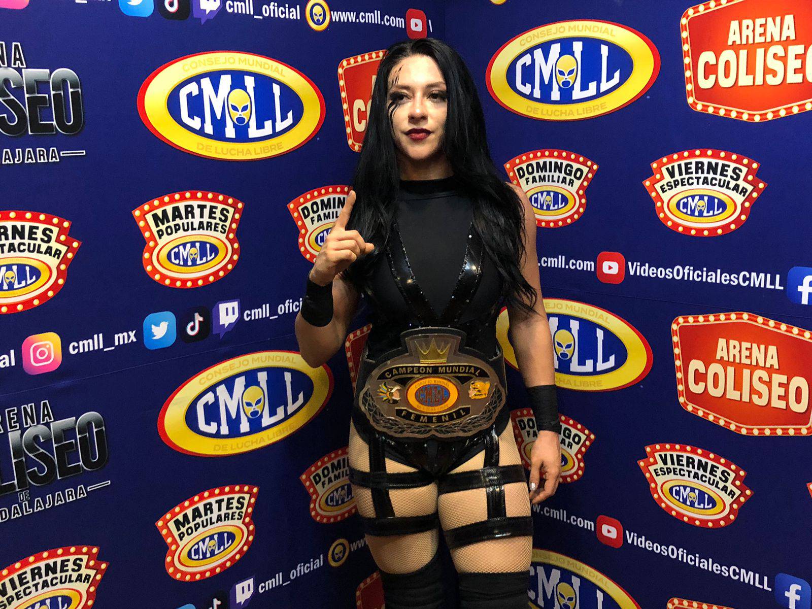 CMLL: Stephanie Vaquer es la nueva campeona mundial femenil en Noche de campeones