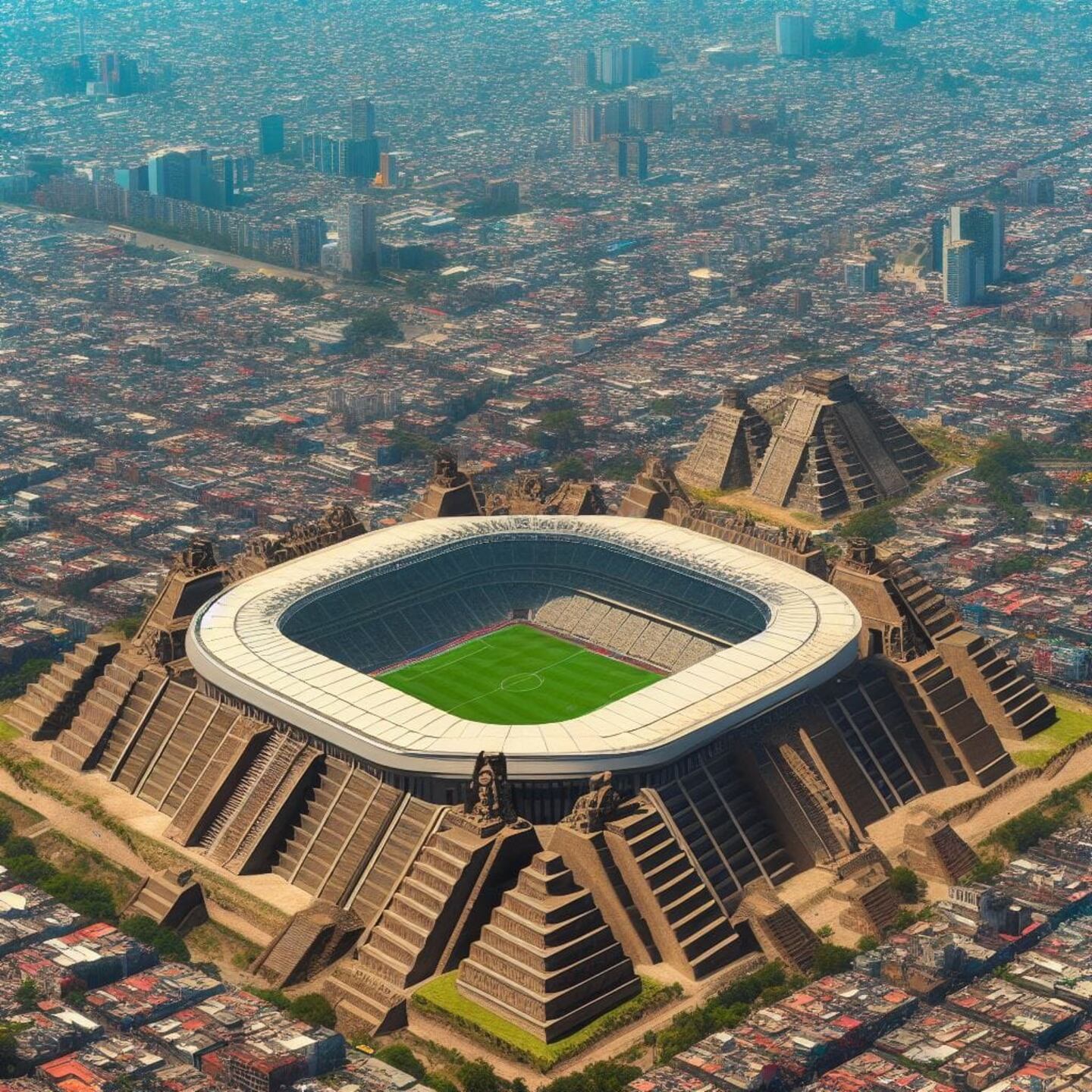 El Estadio Azteca luce impresionante en rediseños creados con ...