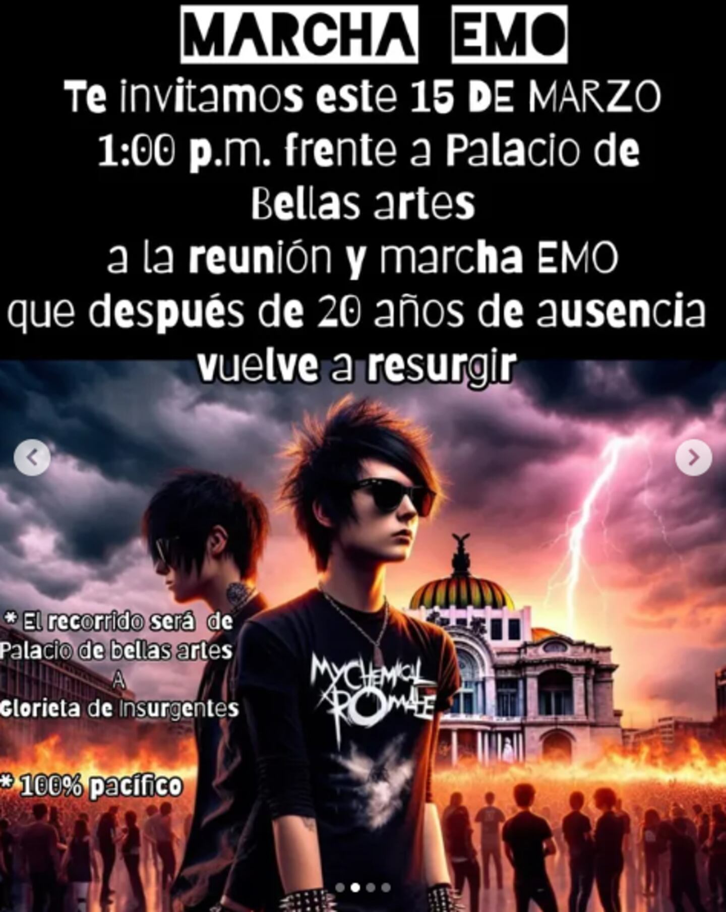 ¿Se está organizando una marcha conmemorativa por la pelea de Emos vs ...