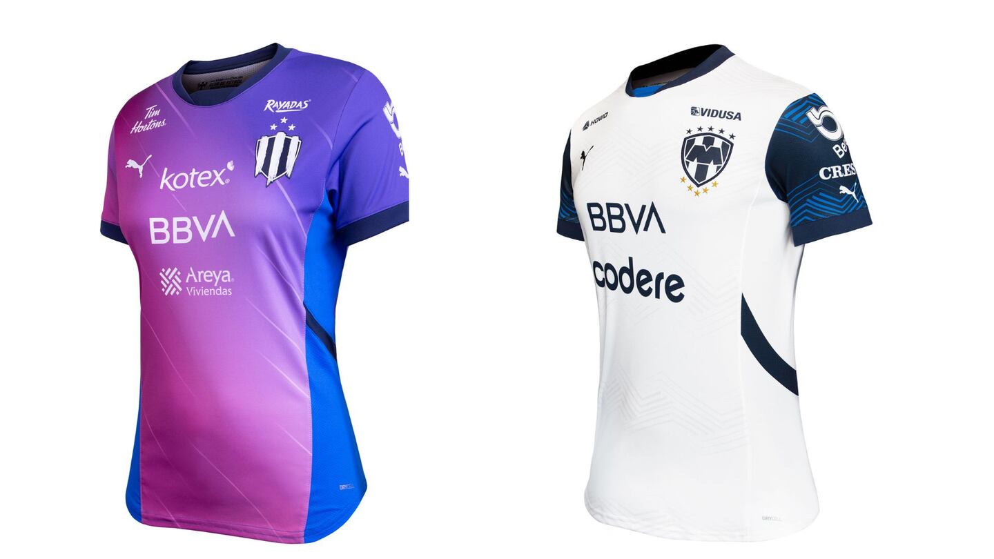 Rayados de Monterrey presenta nuevos uniformes 2024 para sus equipos ...