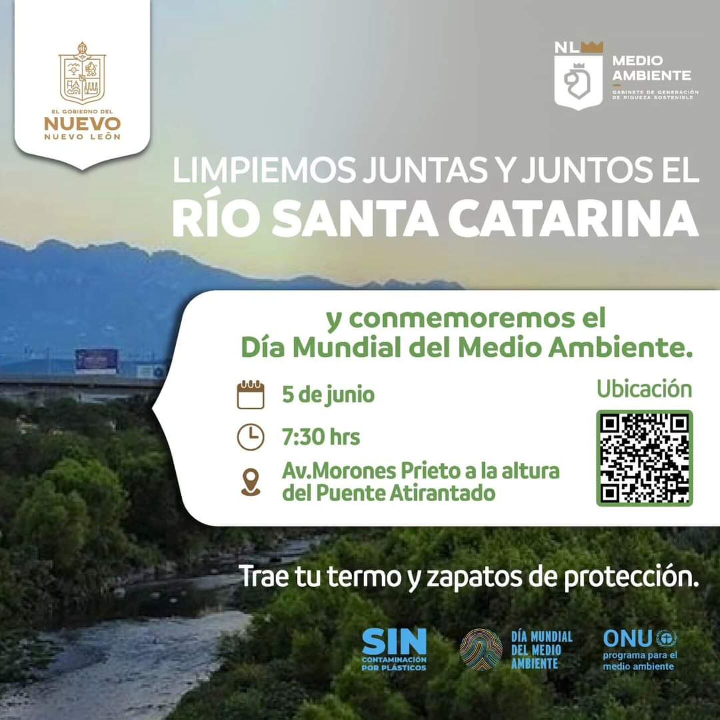 Río Santa Catarina Invitan A Limpiar Lecho Este 5 De Junio A Las 07 30
