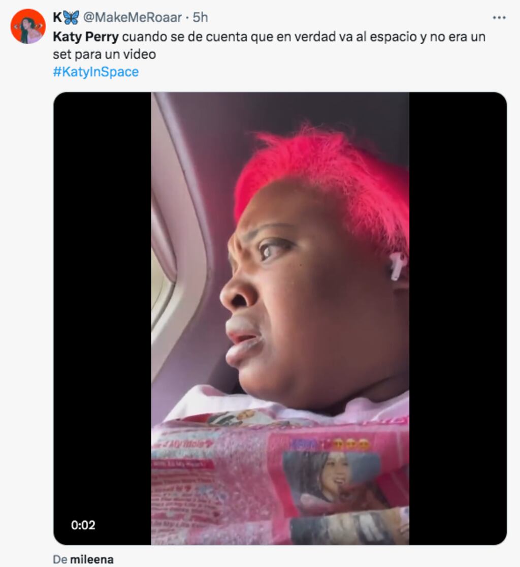 Katy Perry desata ola de memes tras viaje al espacio: “La primera en ir al espacio y a VLA ...