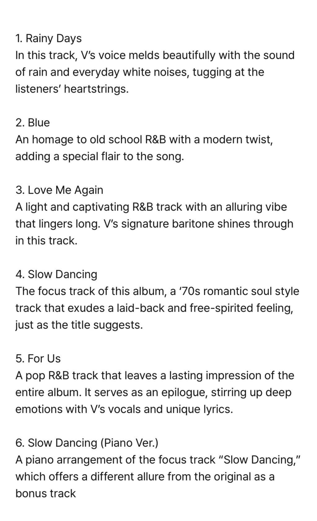 BTS: V anuncia 'Layover', su primer álbum en solitario (Todo lo que ...