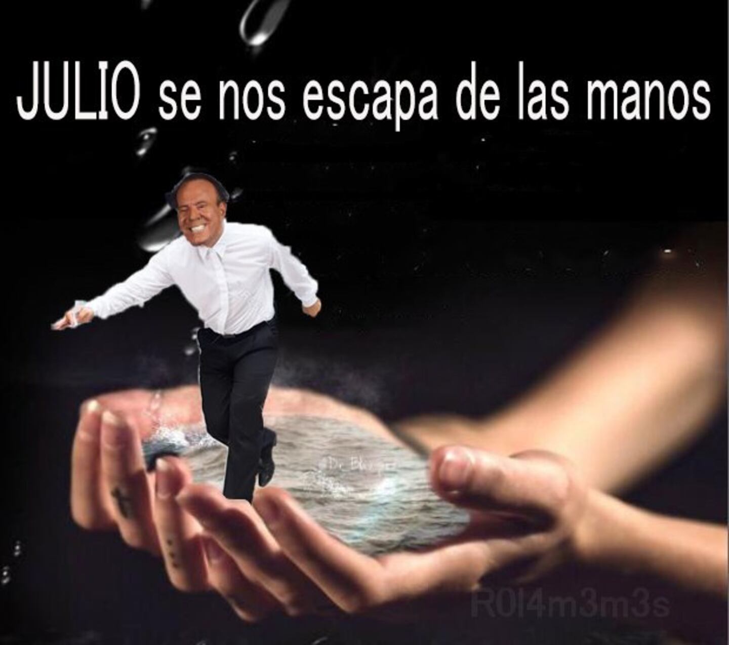 Se acaba julio y lo despiden con los mejores memes de Julio Iglesias ...