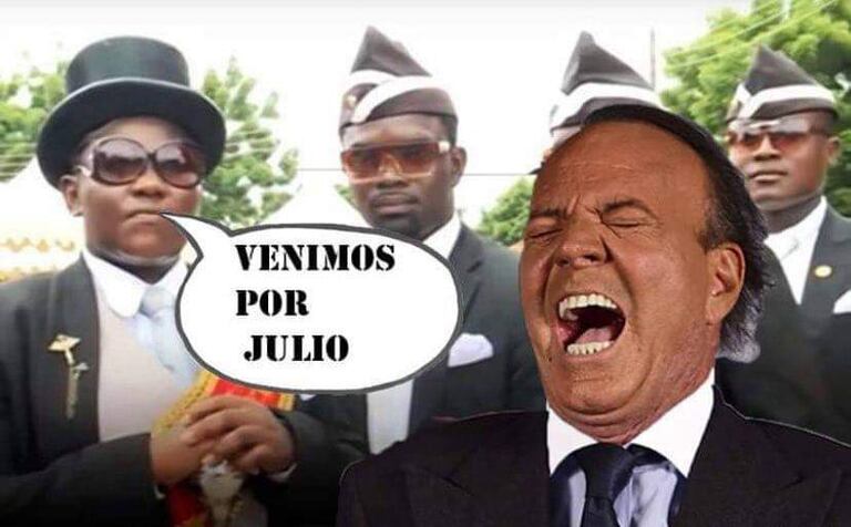 Se acaba julio y lo despiden con los mejores memes de Julio Iglesias ...