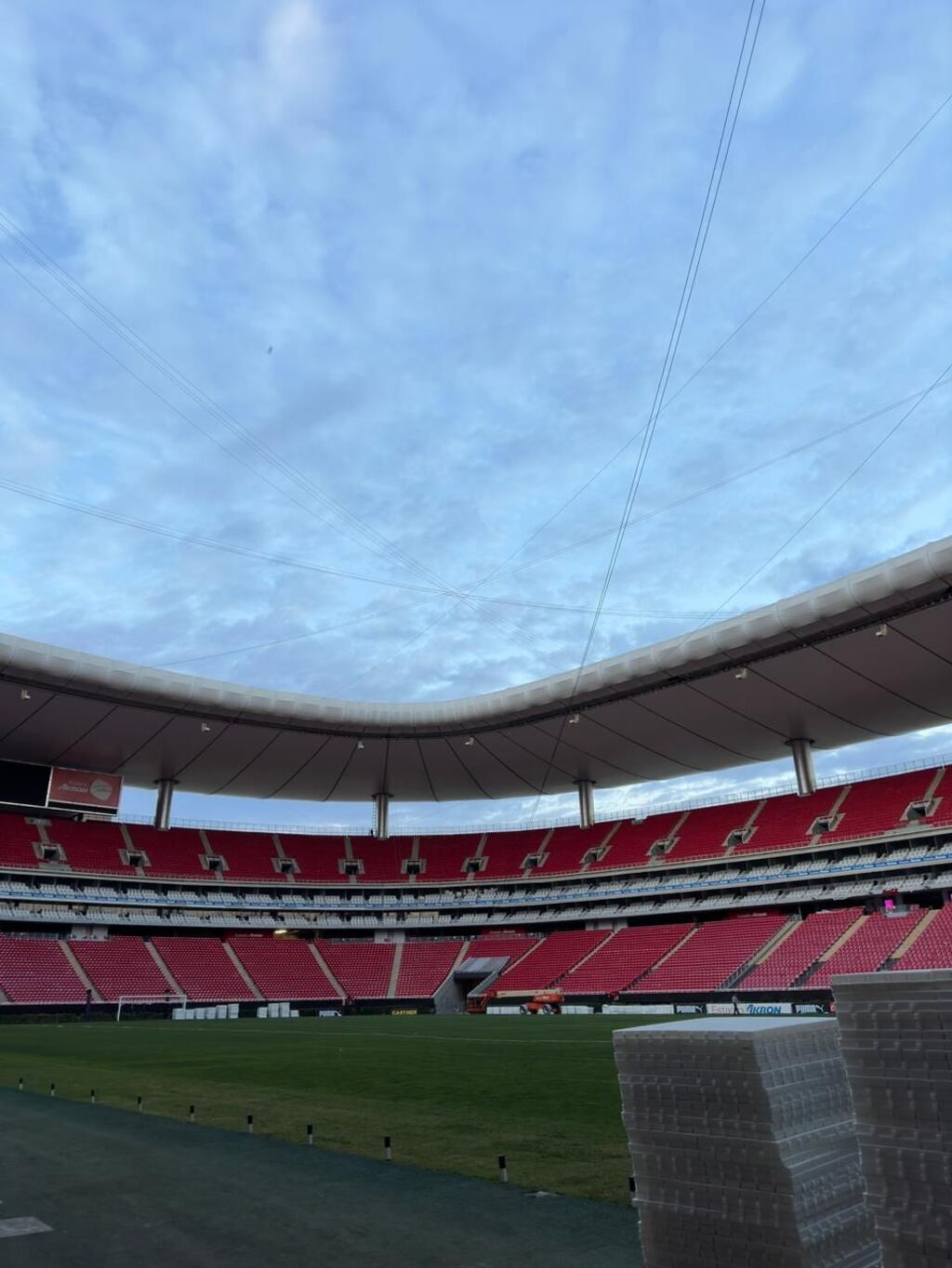 Canelo Álvarez, así luce el estadio Akron previo a la función del 6 de ...