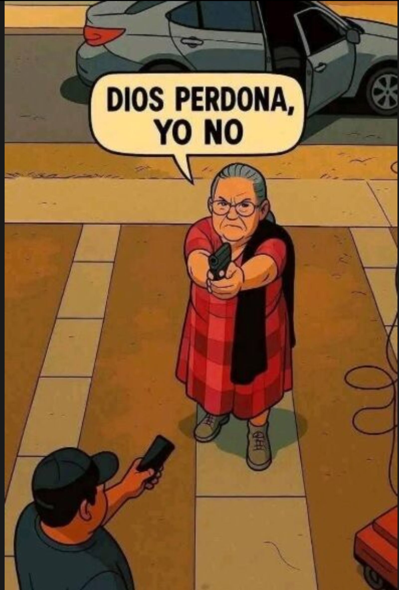 Doña Carlota: ‘Abuelita justiciera’ se convierte en meme viral y causa ...