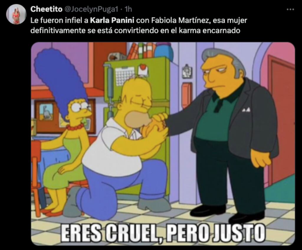 Karla Panini es víctima de infidelidad y el internet se desborda en ...