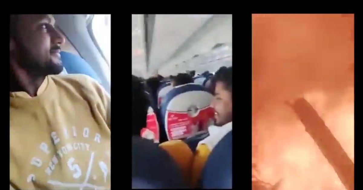 Video Pasajero Graba Momento En Que Avión Se Accidenta En Nepal