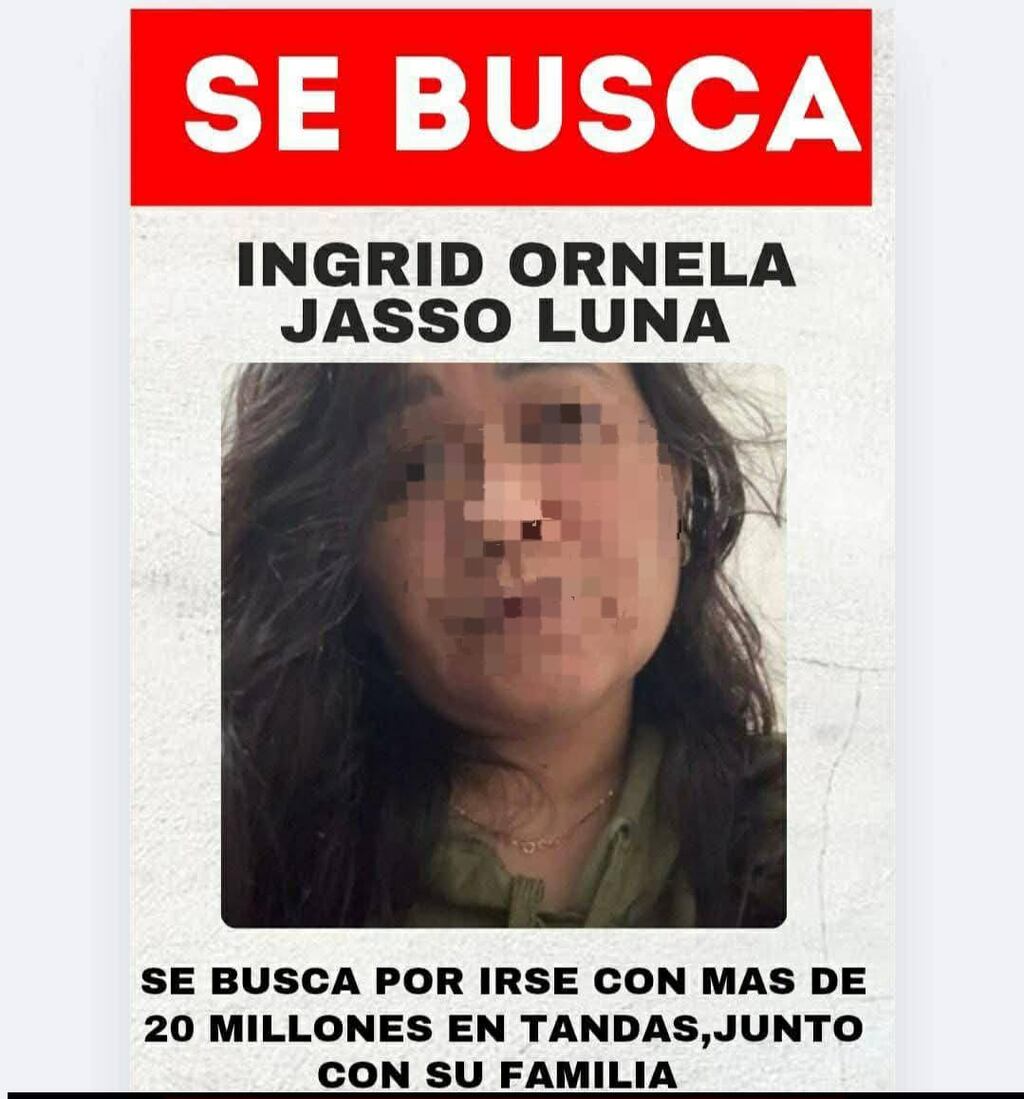 Ingrid “N” es buscada por defraudar con 27 millones de pesos a través ...