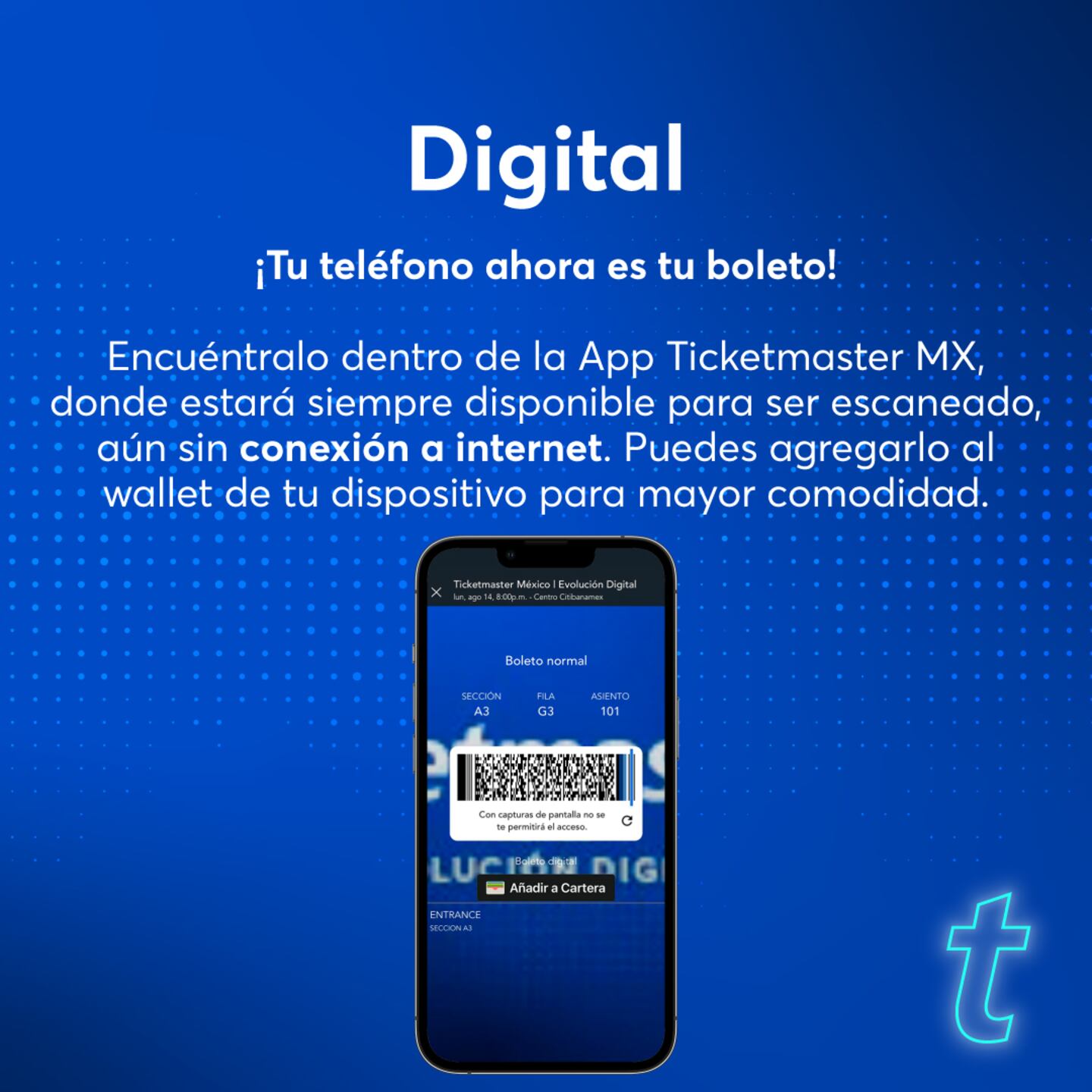¿Qué es Ticketmaster SafeTix? Boleto digital con código de barras que cambia cada 15 segundos ...