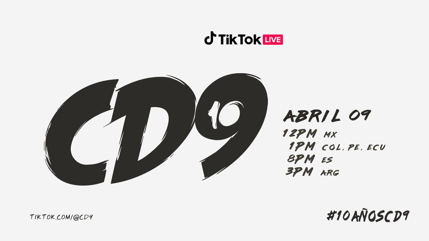 CD9 regresa con nueva música y tour ¿Qué pasará el 9 de abril? (Registro link) – Publimetro México