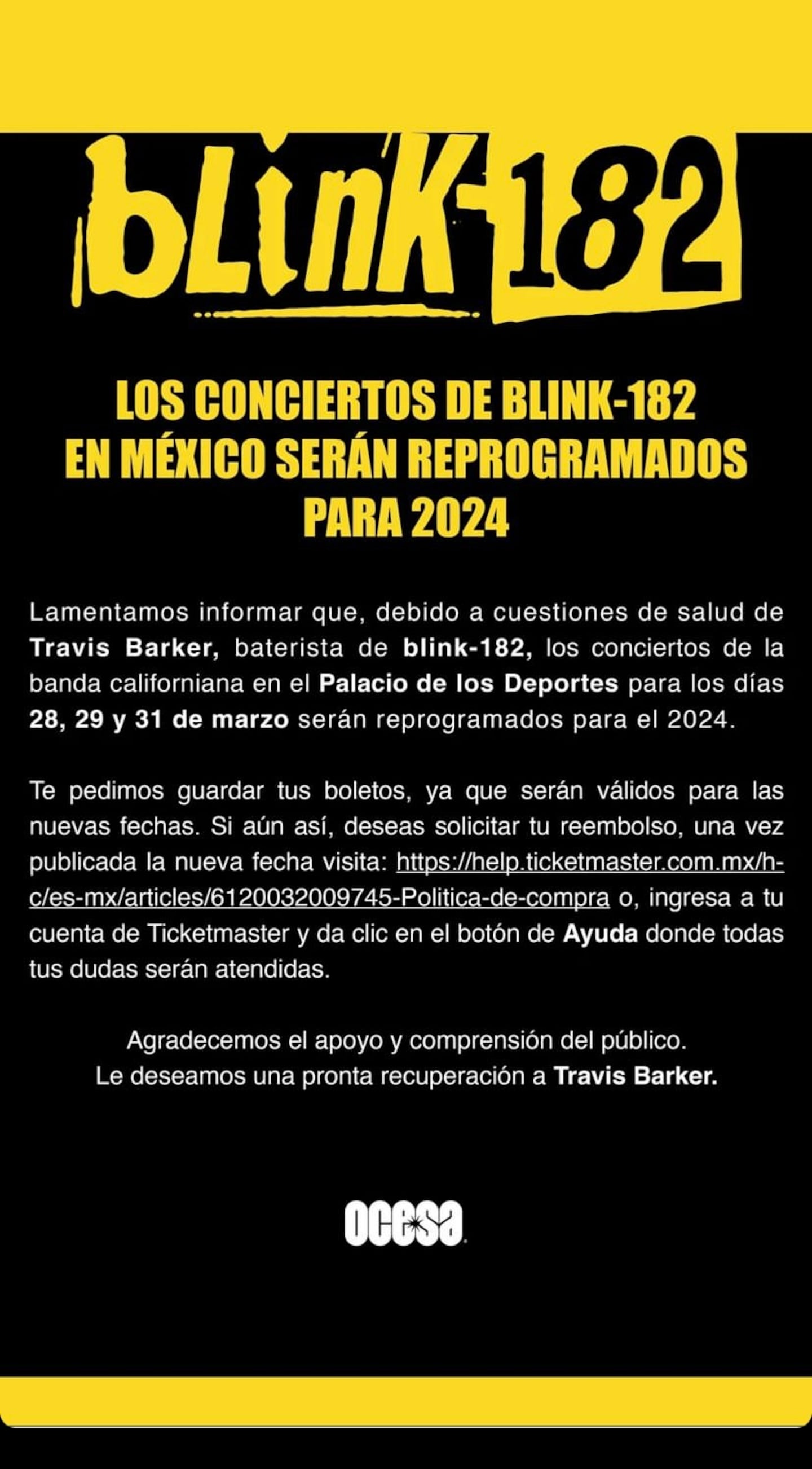 blink-182 en México, concierto Foro Sol de la CDMX este 9 de noviembre – Publimetro México