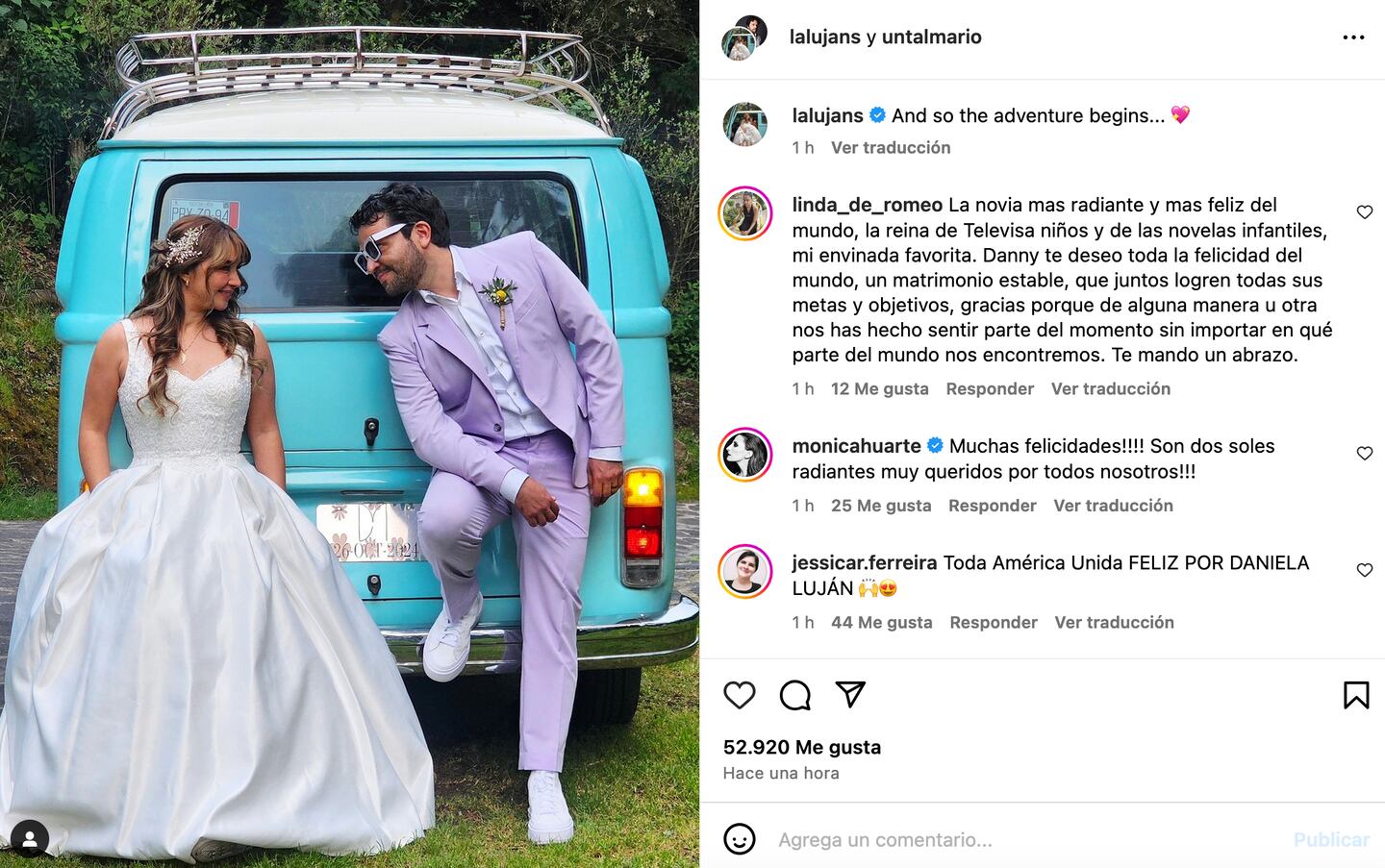 Daniela Luján ‘impone moda’ con detalles ocultos en su velo de novia ...