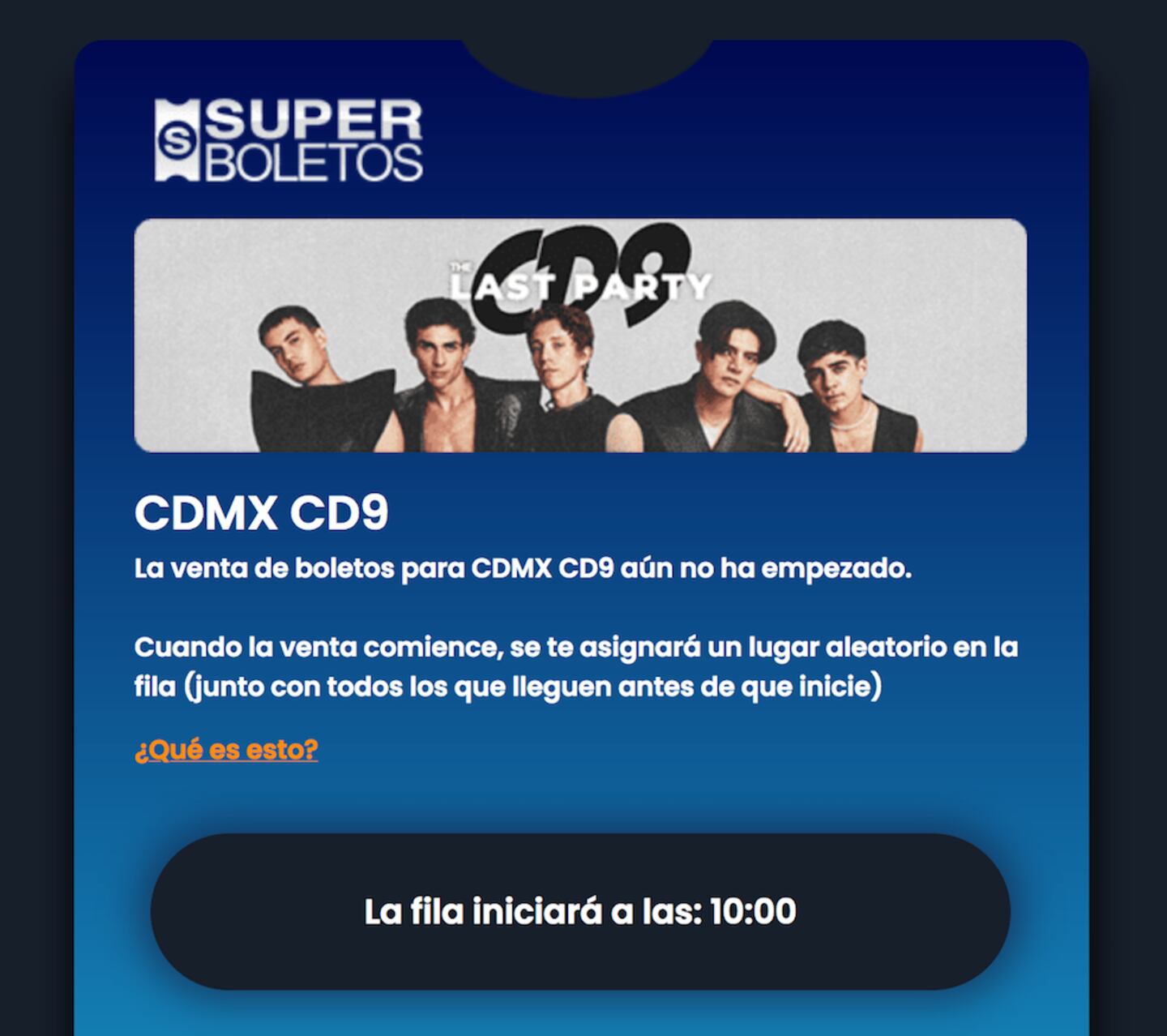 CD9 tercer concierto en la Arena CDMX (Fila virtual, boletos, precios y ...