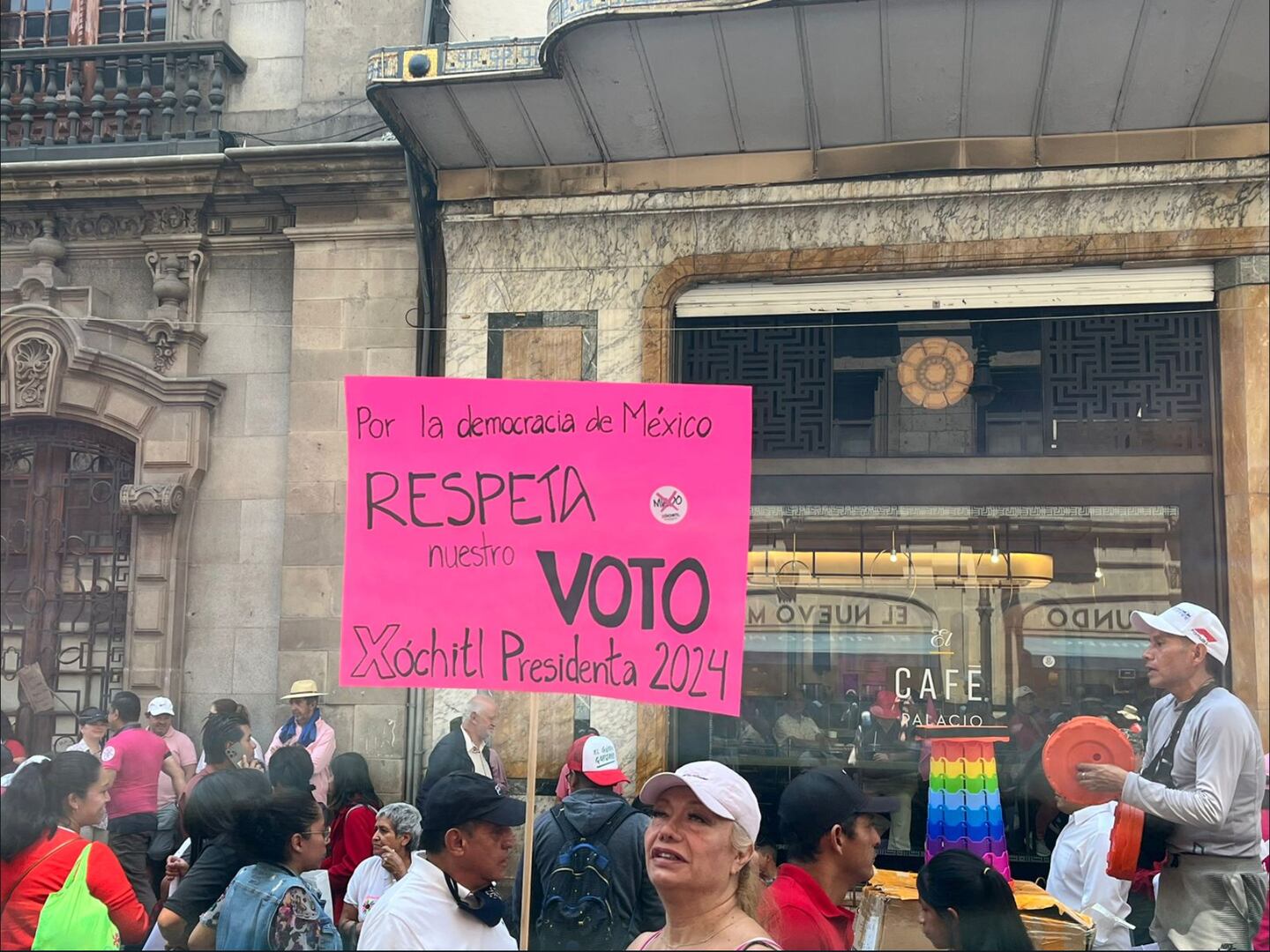 Marea Rosa en el Zócalo de la CDMX – Publimetro México