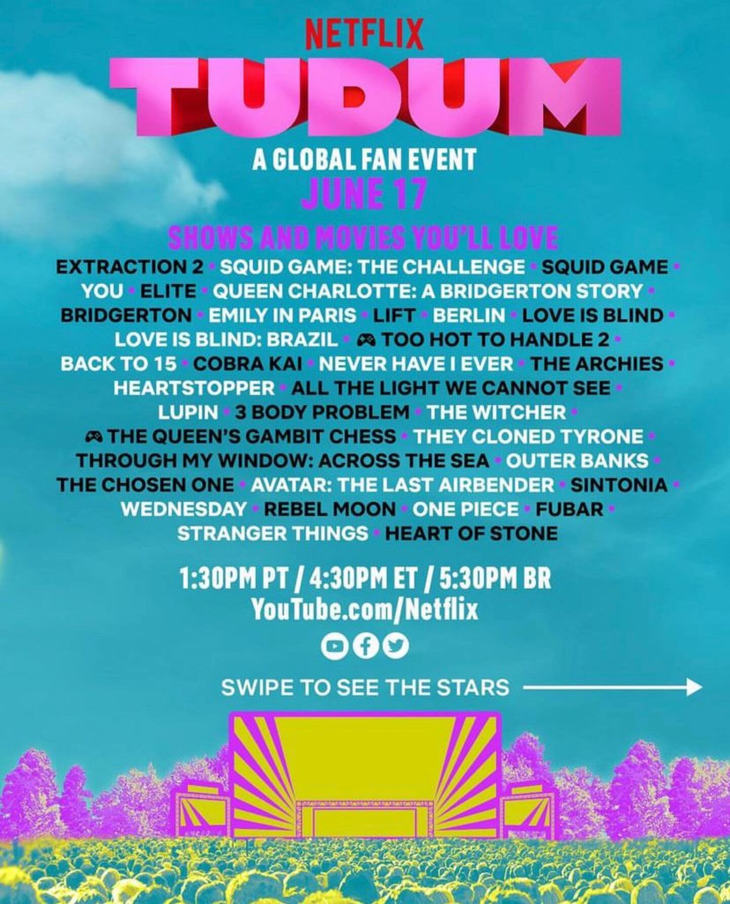 TUDUM 2023: Netflix revela adelantos de series y películas de su ...