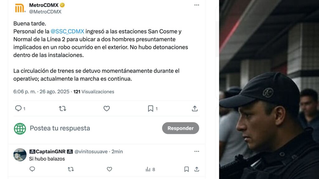 ¿Balacera en estación Normal de la Línea 2 deja un herido y pánico ...