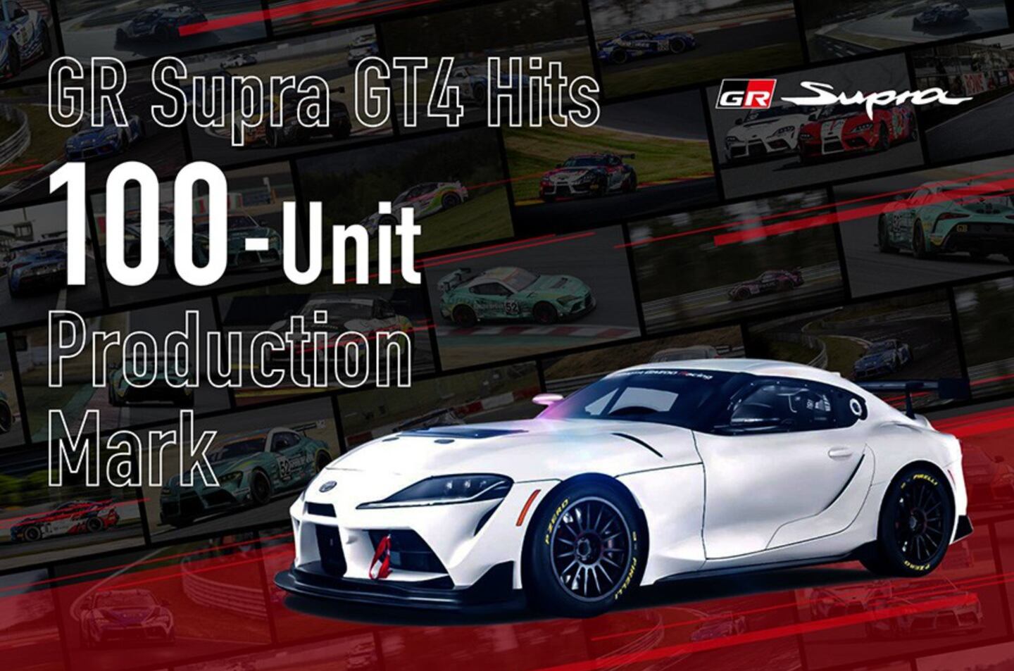 Toyota Supra GR GT4 100 Edition es una edición especial limitada a 3 unidades de Supra ...