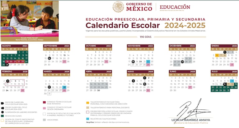 Calendario de la SEP: Días de clases, vacaciones y todo sobre el Ciclo ...
