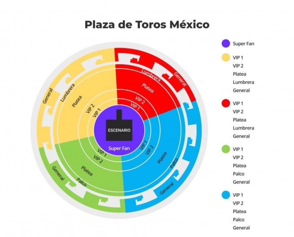 Precios y mapa para ‘MBC It’s live in Mexico’ con TAEMIN, CL, B.I ...