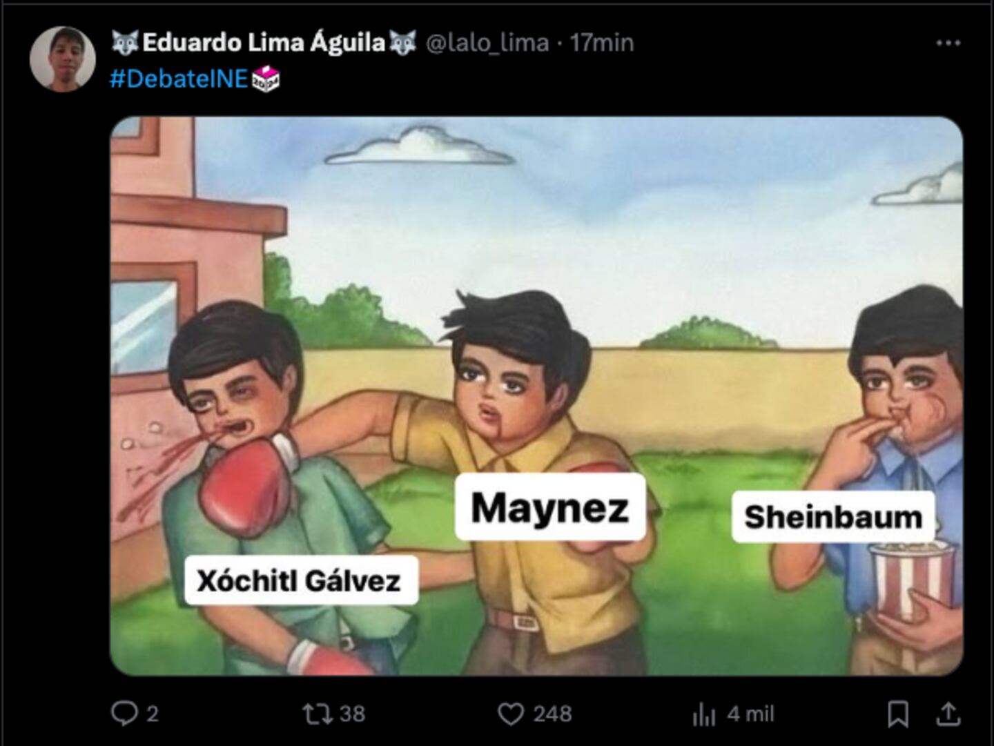 Memes del tercer debate presidencial entre Claudia Sheinbaum, Xóchitl ...