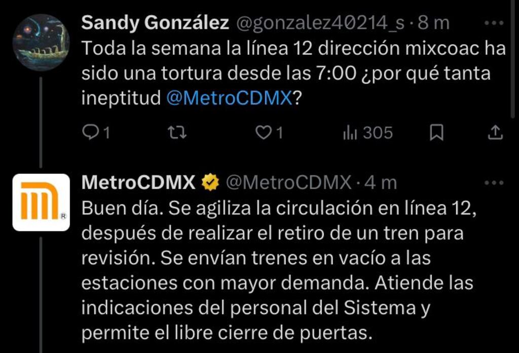 Línea 12 del Metro de la CDMX: Reportan retrasos y caos por tren en revisión ¿Qué pasó ...