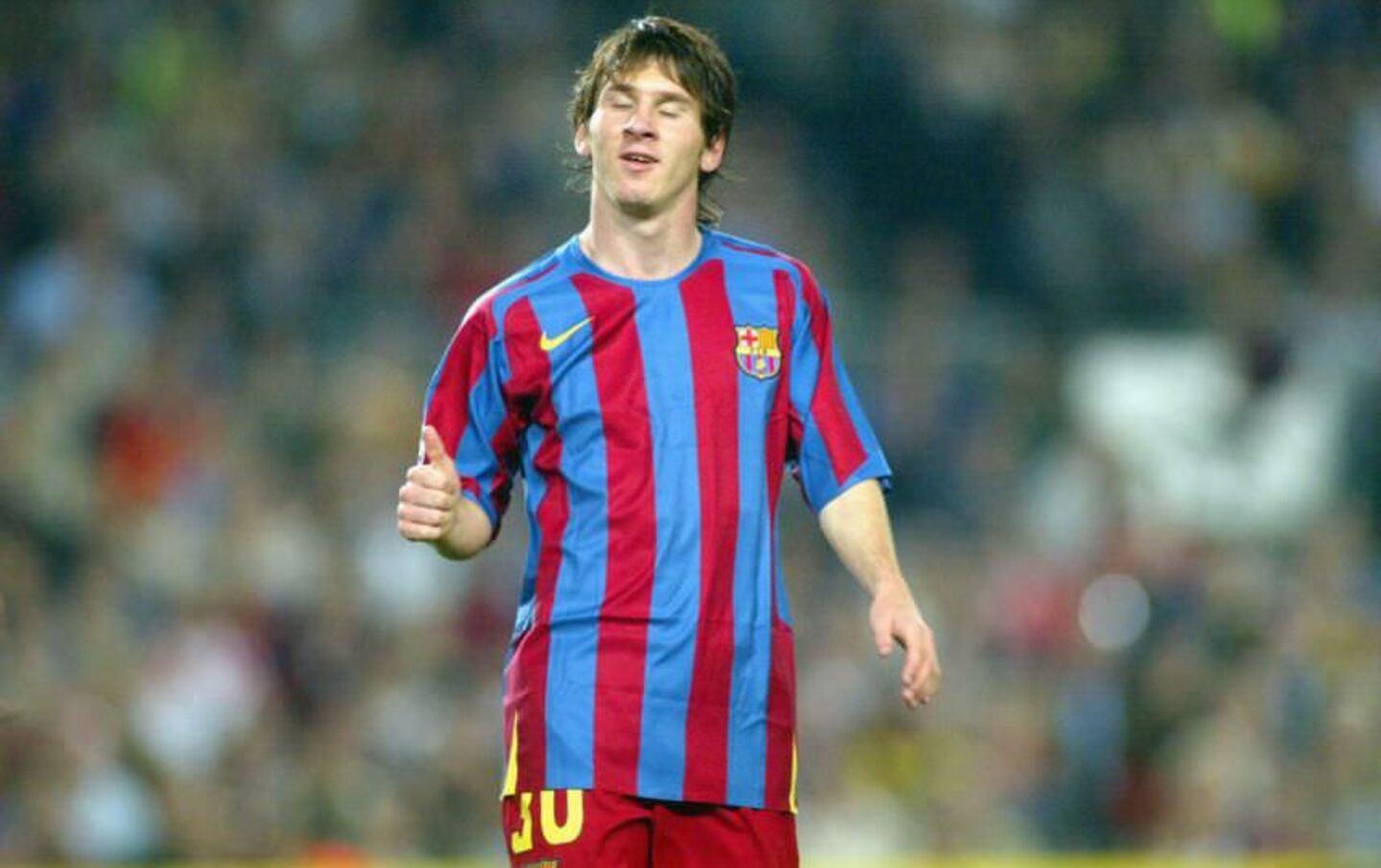 Filtran video de presentador tocando y acosando a Messi con 18 años ¿Es ...