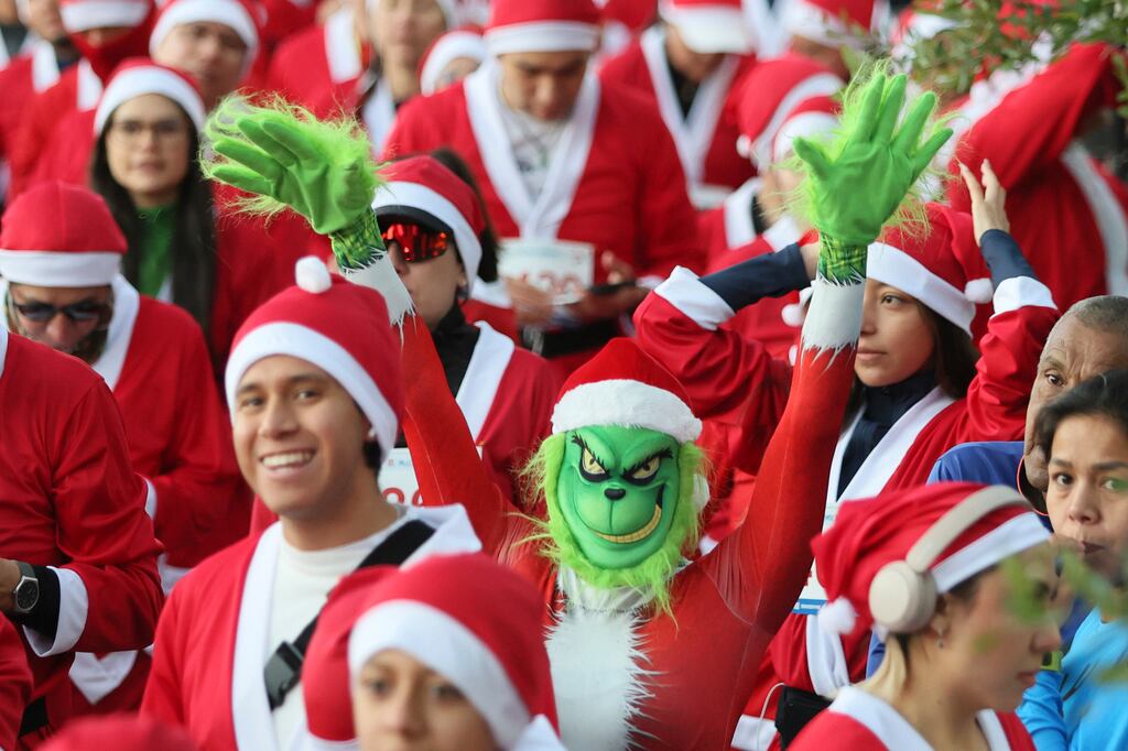 The Santa Run 2024: Las mejores fotos de la carrera de Santa Claus en ...