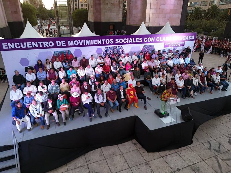 Clara Brugada Firma Acuerdo Por Una Ciudad De Derechos Y Libertades