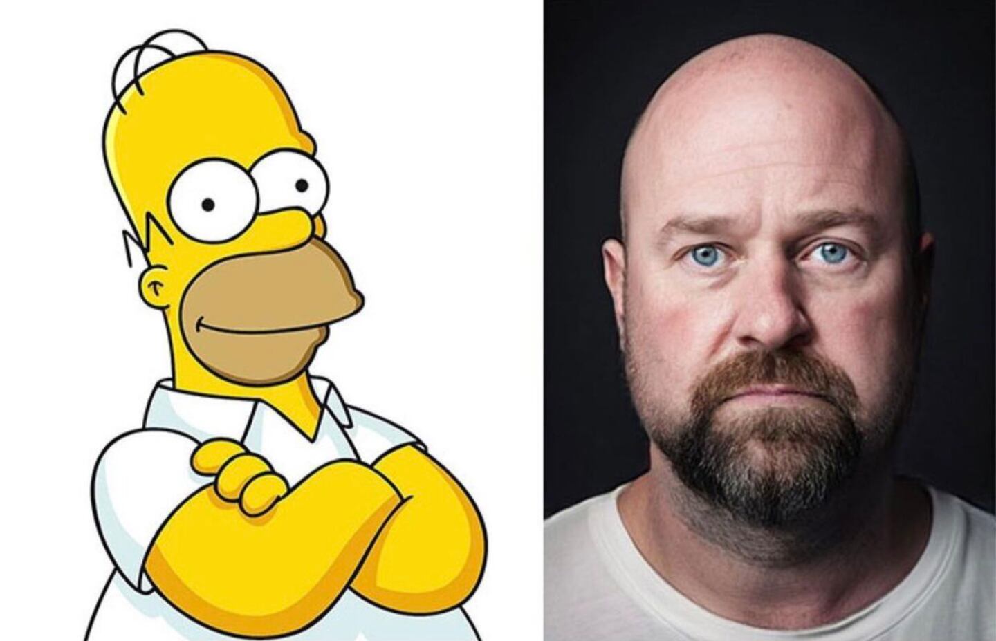 ¿Cómo se vería Homero Simpson en la vida real, según la Inteligencia ...