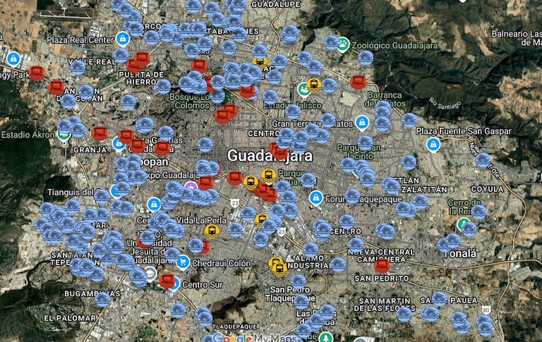 Ya puedes consultar el mapa de inundaciones del AMG 2025 desde ...