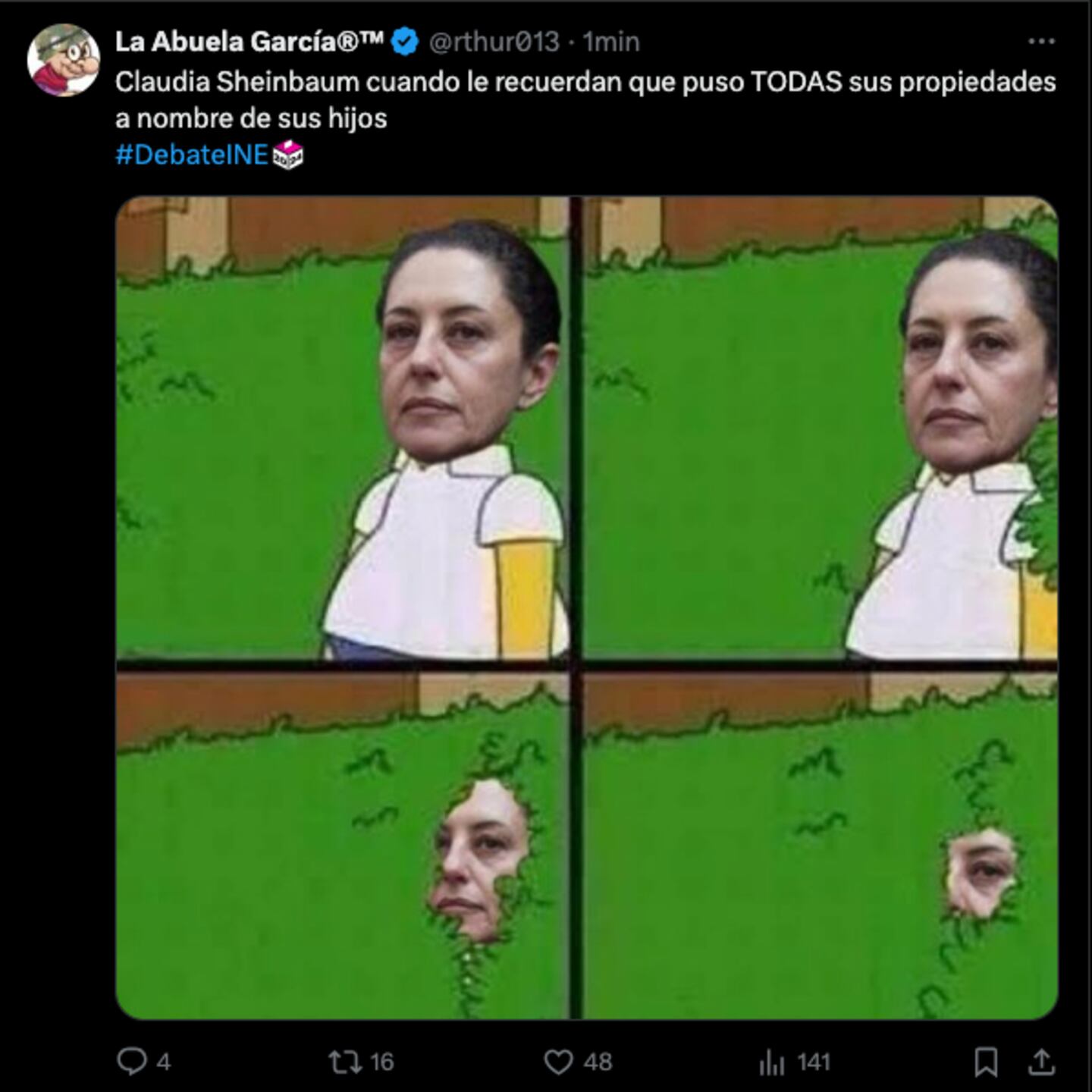 Memes del tercer debate presidencial entre Claudia Sheinbaum, Xóchitl ...