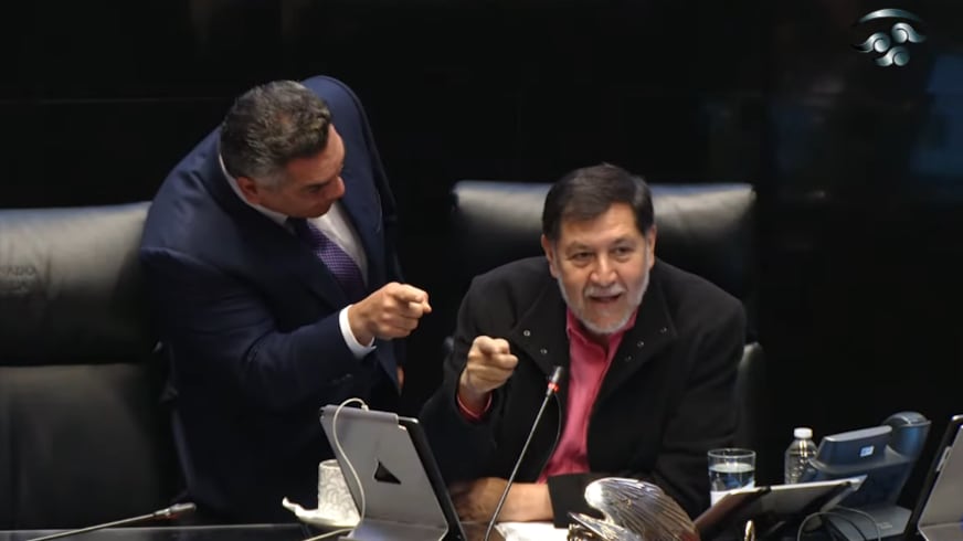 ¿por Qué Se Pelearon Fernández Noroña Y ‘alito Moreno En El Senado