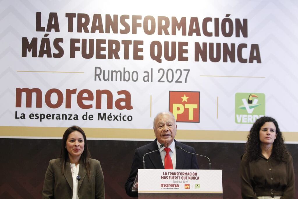 Morena, PT y el Verde reafirman alianza para 2027: “La transformación ...