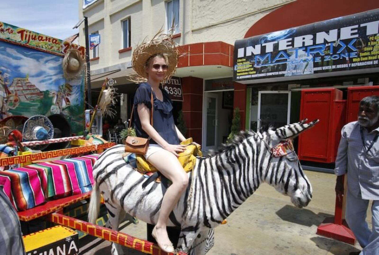 FOTOS: Tradición de “burro-cebras” en Tijuana cumple cien años ...