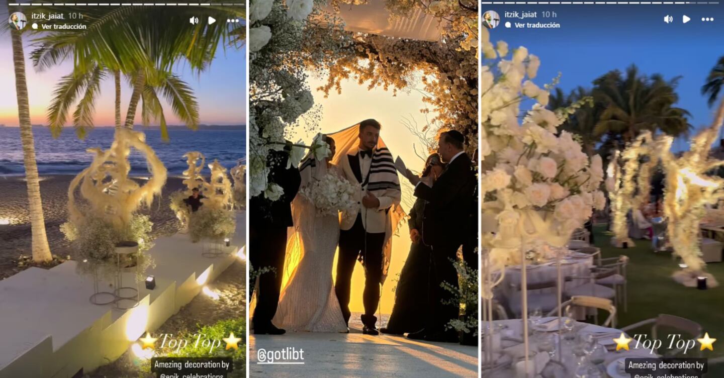 Adela Micha: este fue su look en la boda de su hija Therese Gotlib ...