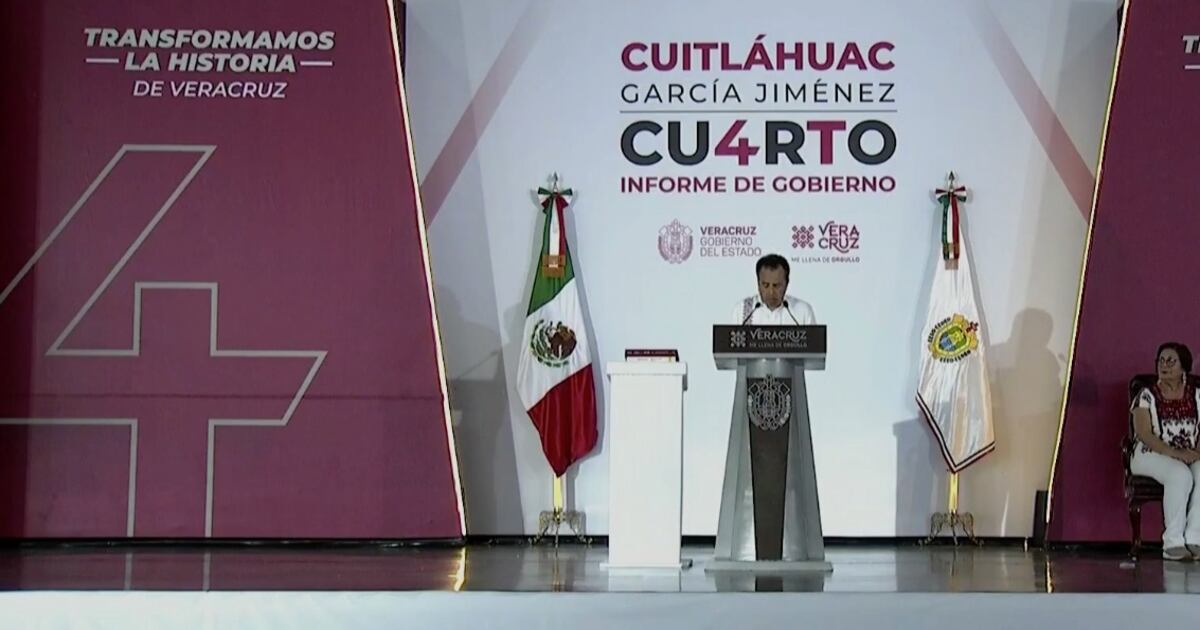 Cuitláhuac García Rinde Su Cuarto Informe De Gobierno Desde Pánuco